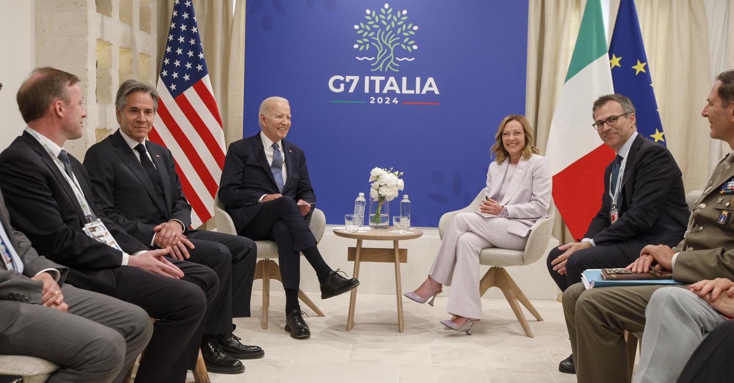 G7, intesa sui 50 miliardi all'Ucraina. Medio Oriente, pressione su ... G7, intesa sui 50 miliardi all'Ucraina. Medio Oriente, pressione su ...